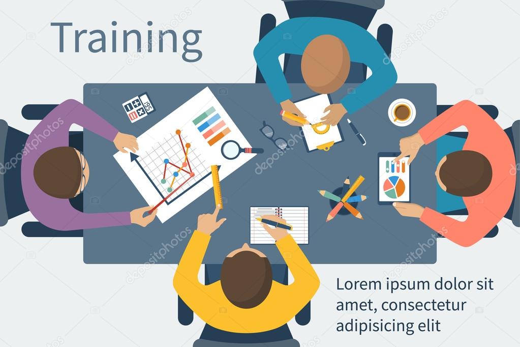 Business training vector Stock Vector Image by ©threecvet.gmail.com ...