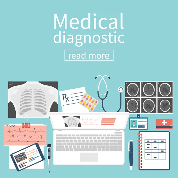 Diagnósticos médicos Imágenes Vectoriales, Gráfico Vectorial de ...