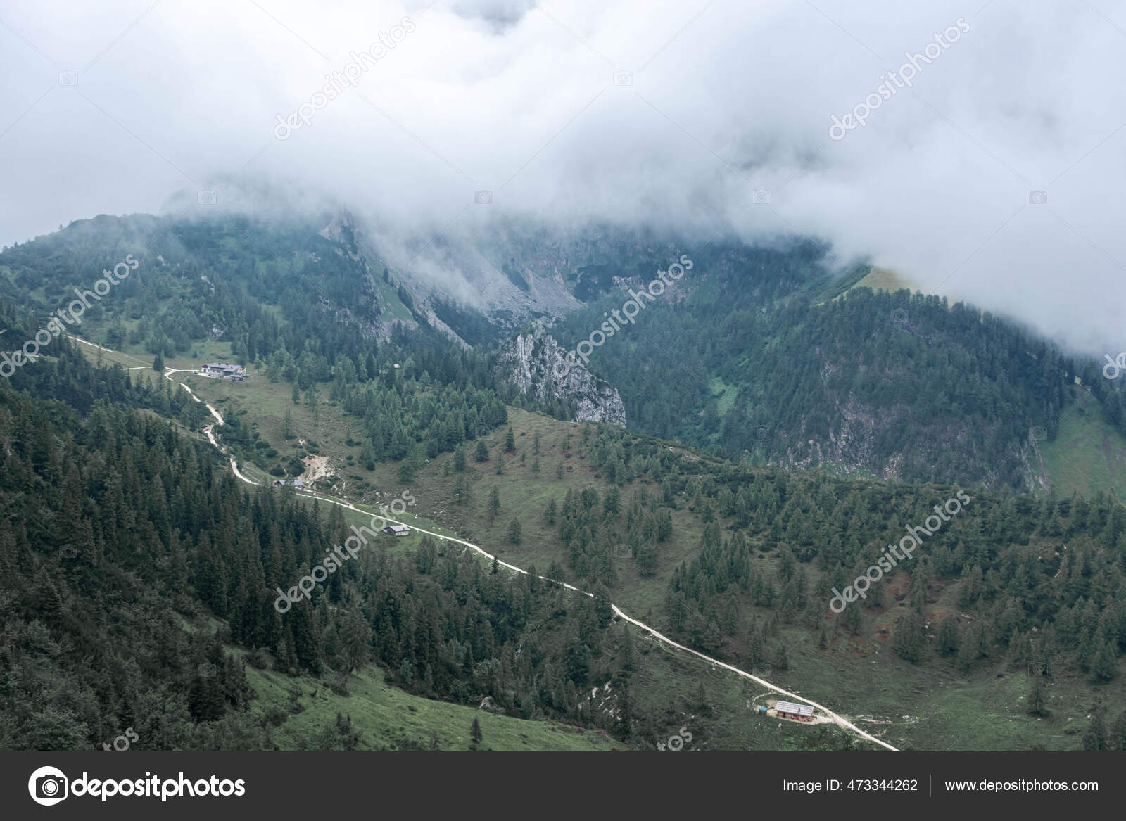 Mountain Path Mount Jenner Germany — Stock Photo © stefano.zaccaria1704 ...