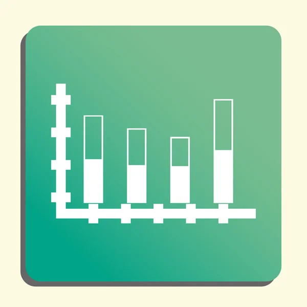 Area chart icon, area chart symbol, area chart vector, area chart eps ...