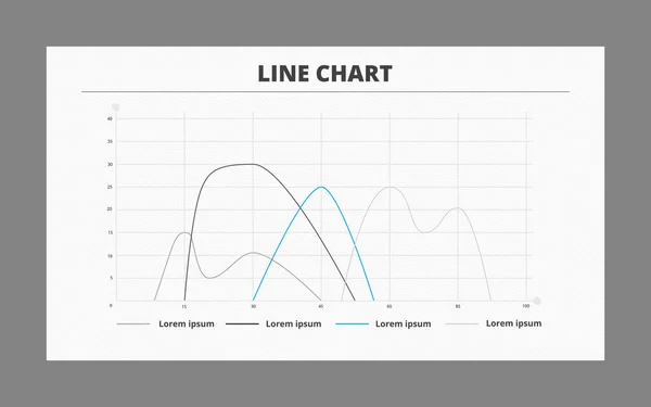 Line Chart Template 1 Stock Vector Image by ©surfsup.vector.gmail.com ...