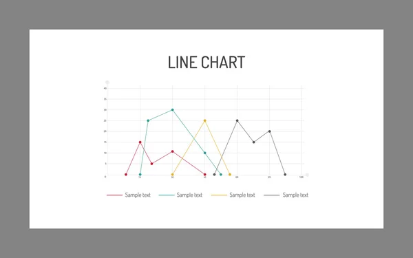 Line Chart Template 1 Stock Vector Image by ©surfsup.vector.gmail.com ...