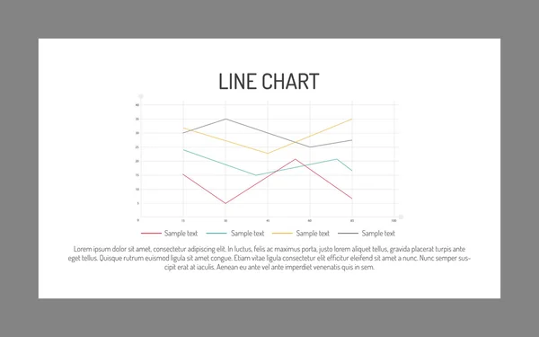 Line Chart Template 1 Stock Vector Image by ©surfsup.vector.gmail.com ...