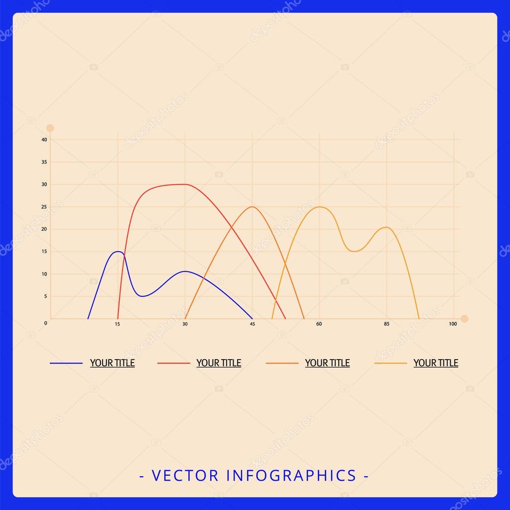 Line Chart Template 1 Stock Vector Image by ©surfsup.vector.gmail.com #102759446