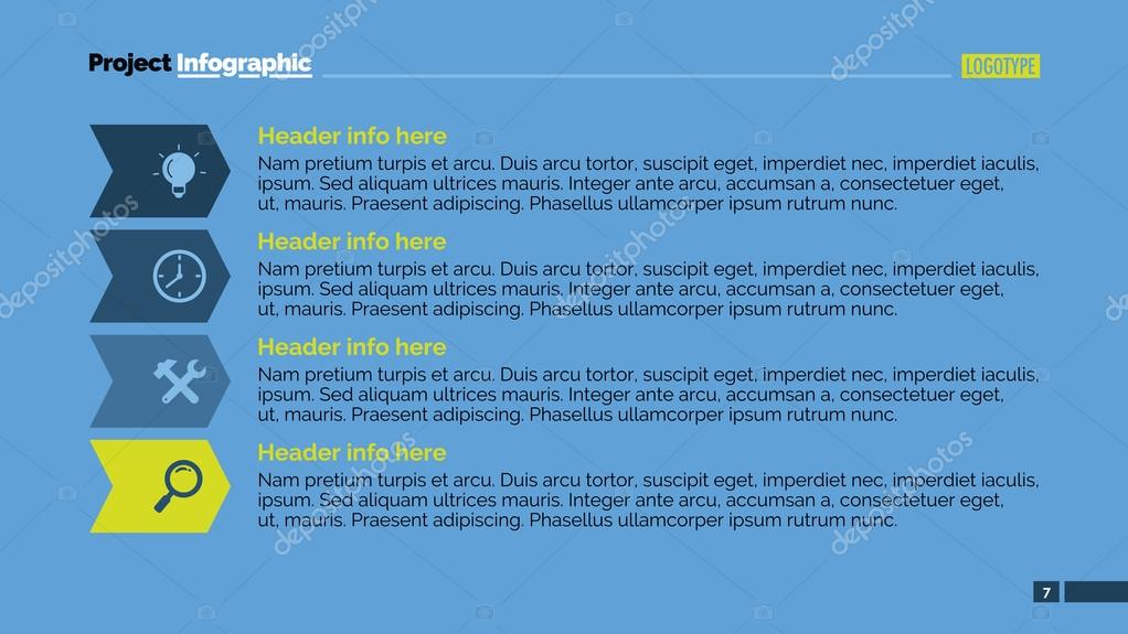 Icon List Slide Template Stock Vector Image by ©surfsup.vector.gmail ...