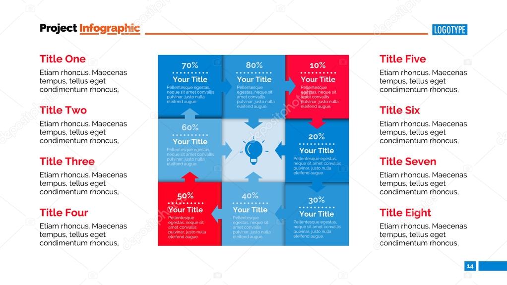 Matrix Slide Template Stock Vector by ©surfsup.vector.gmail.com 118637184