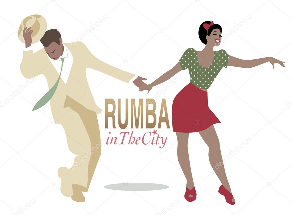 Rumba in the City Stock Vector Image by ©LaInspiratriz #104381824