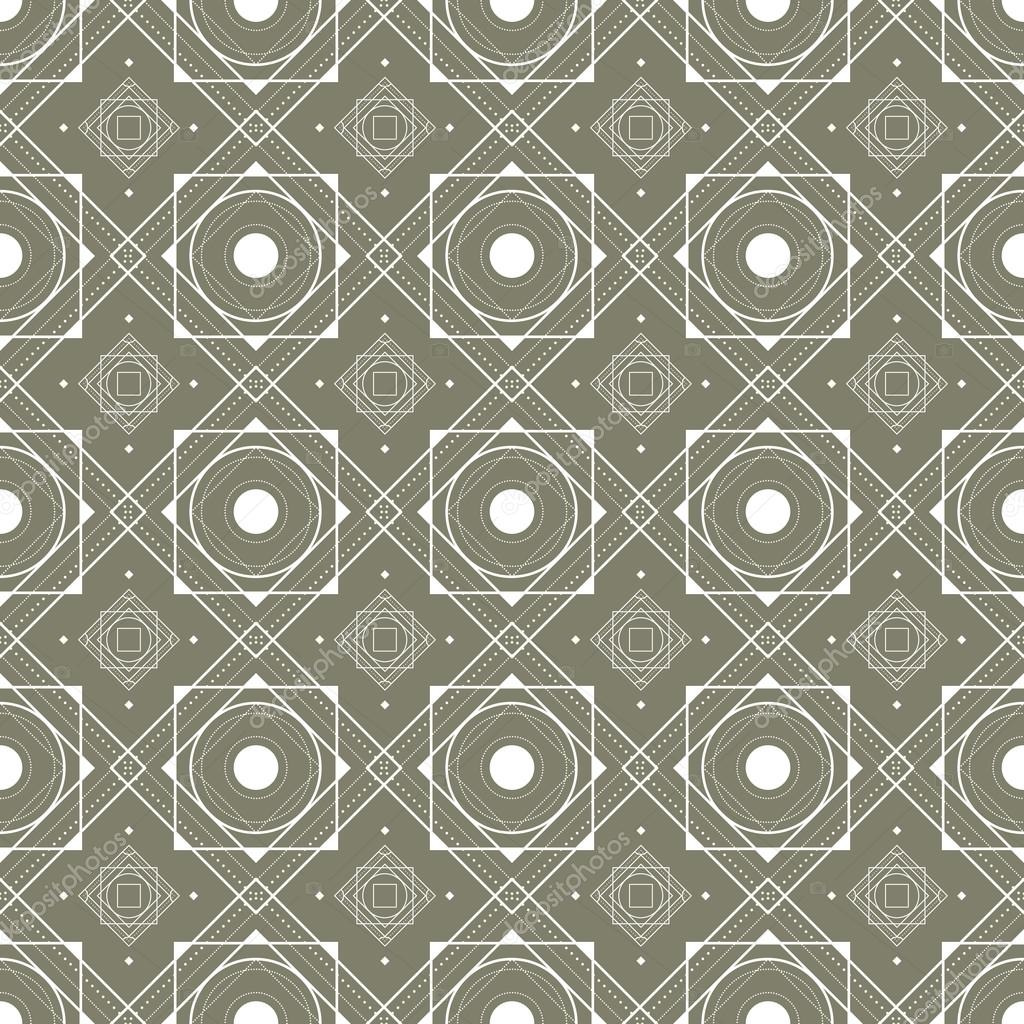 Vector seamless pattern - abstract Square pattern in grey colors ...