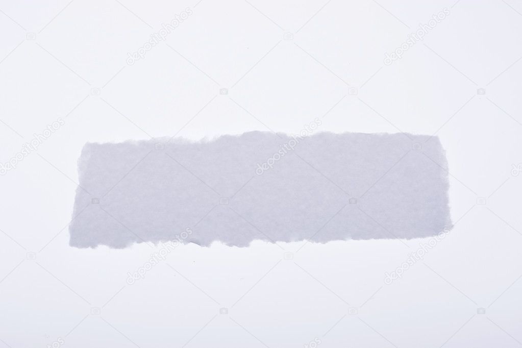 Papel roto en blanco: fotografía de stock © turgayada.hotmail.com ...