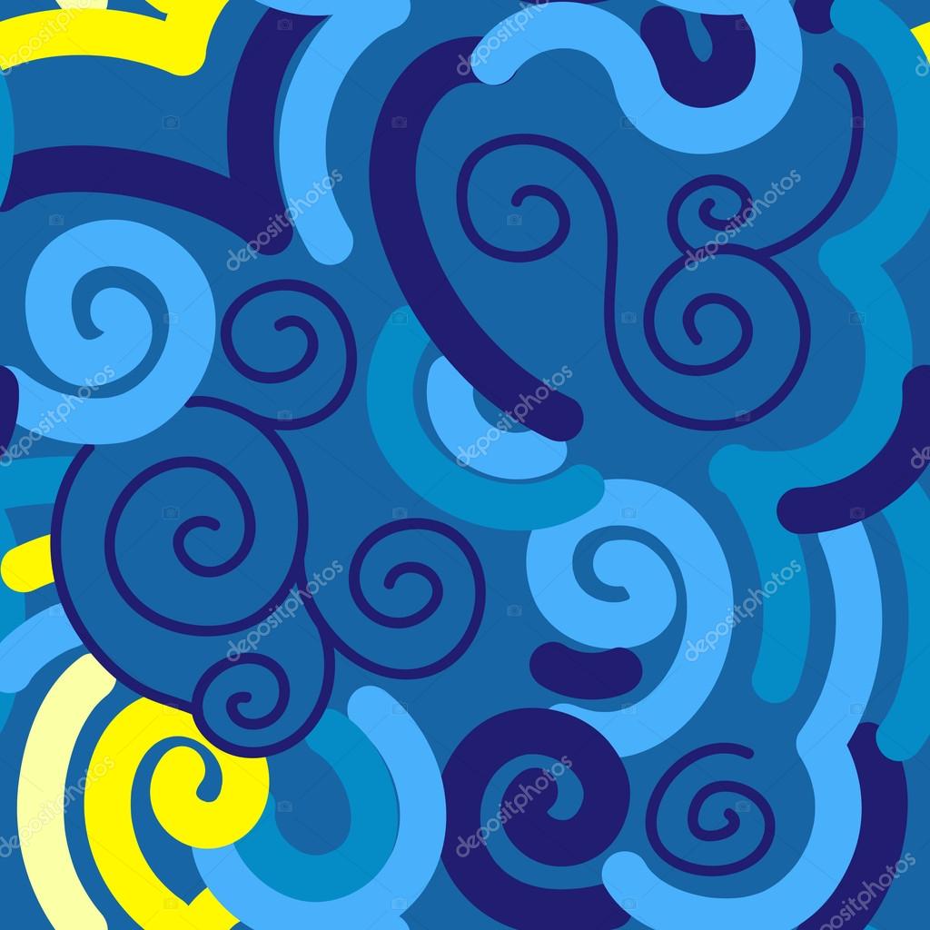 Blue seamless background Stock Vector Image by ©furzikava #96959362