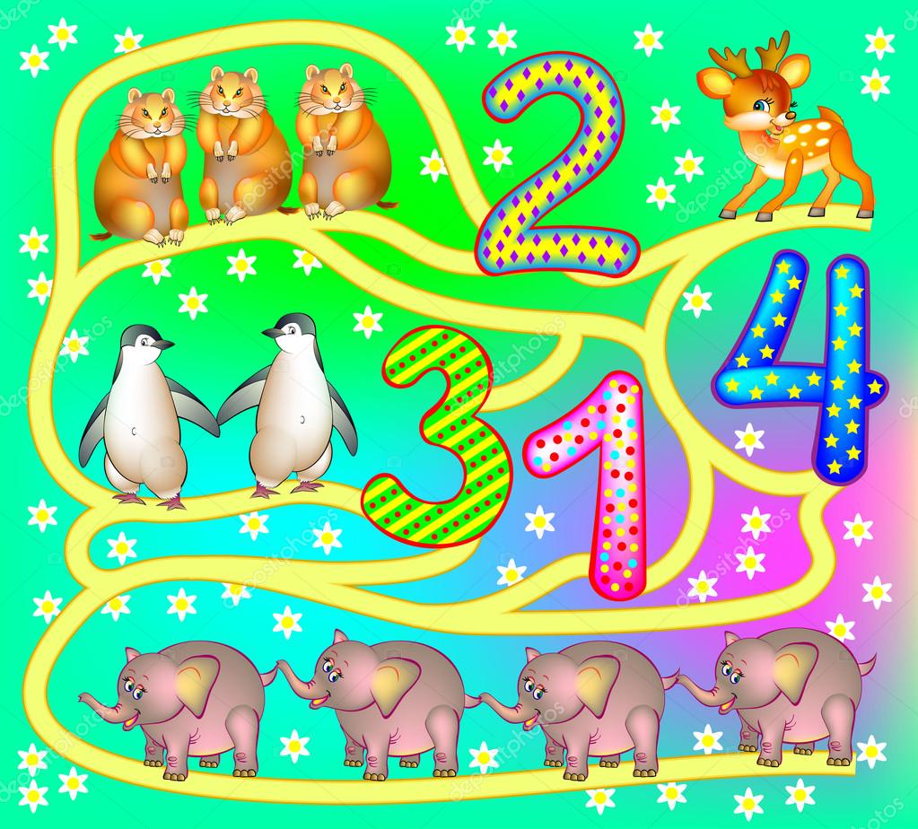 Los ejercicios para los niños pequeños - necesidad de contar los ...