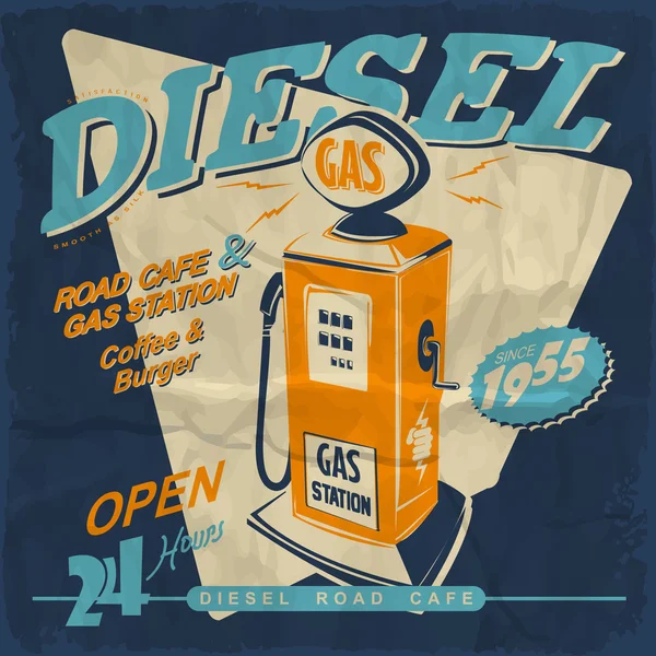 ᐈ Old gas station logos stock vectors, Royalty Free gas station vintage ...