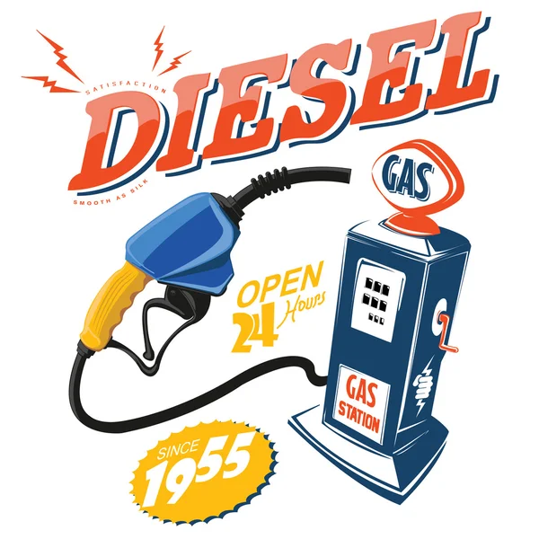 ᐈ Old gas station logos stock vectors, Royalty Free gas station vintage ...