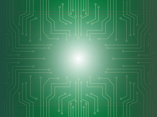 Microchip line technology symbol abstract background vector Stock ...