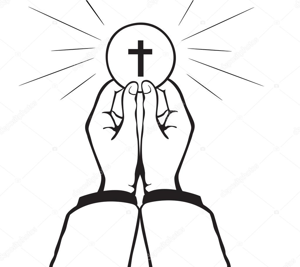 Vector de la Sagrada Comunión 2024