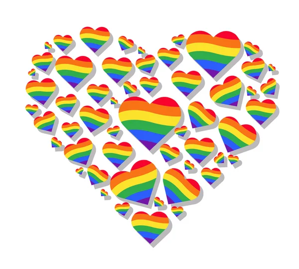 Hand holding heart rainbow flag LGBT symbol vector Stock Vector by ©h ... Hand holding heart rainbow flag LGBT symbol vector Stock Vector by ©h ...