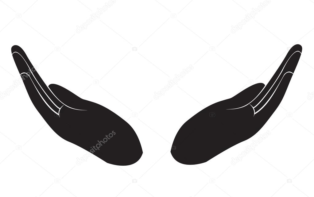 Hand holding , hand present vector Stock Vector Image by ©h.santima ...