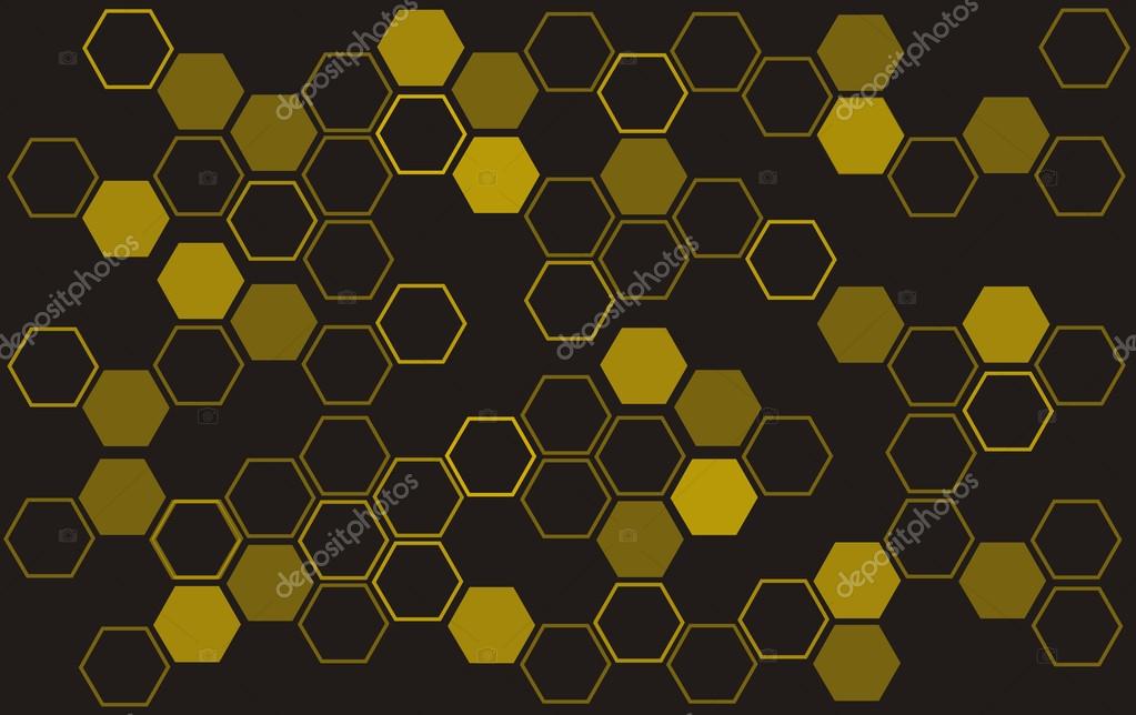 Abstract bee hive background , abstract hexagon background Stock Vector ...