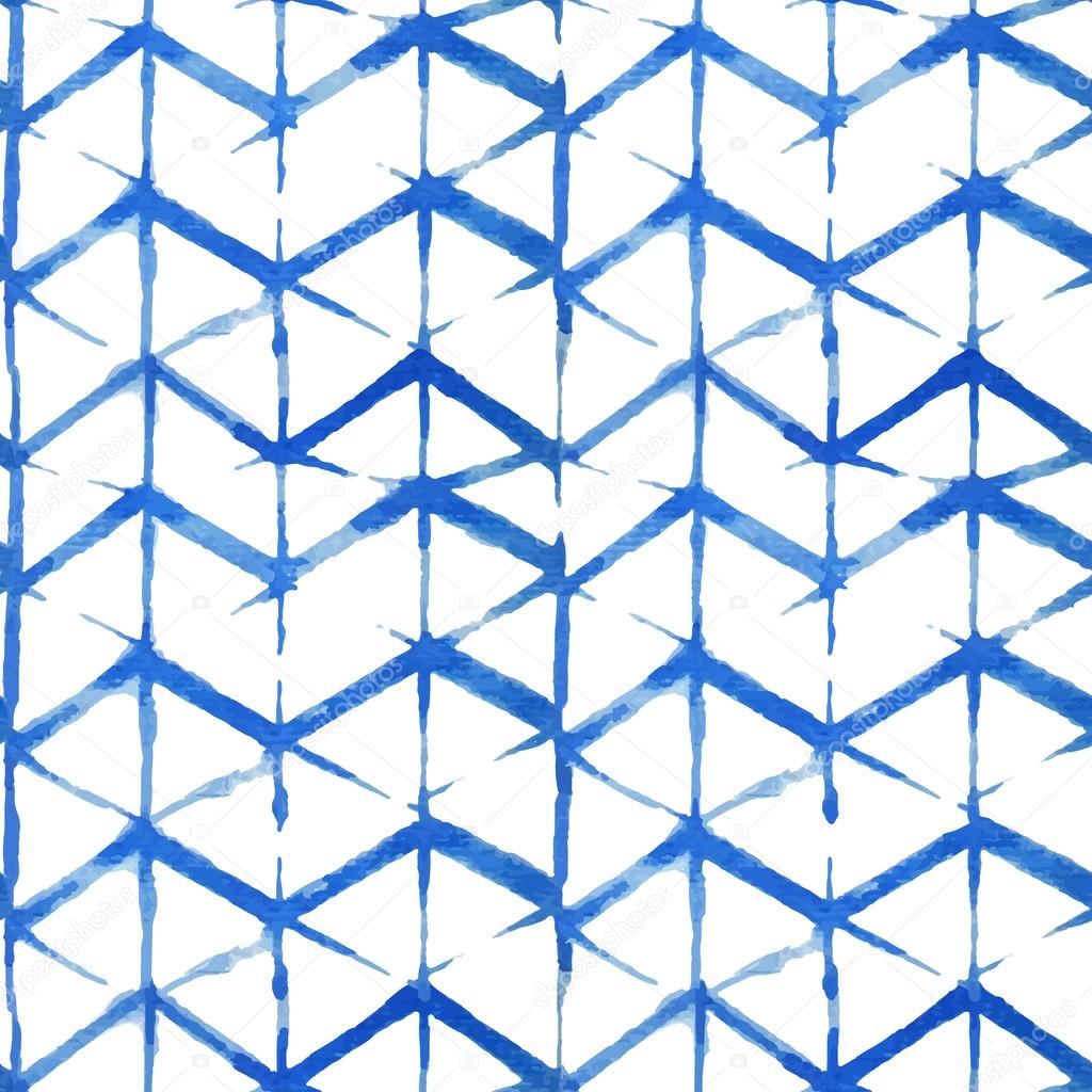 Shibori indigo seamless pattern Stock Vector Image by ©bigbadmutuh ...