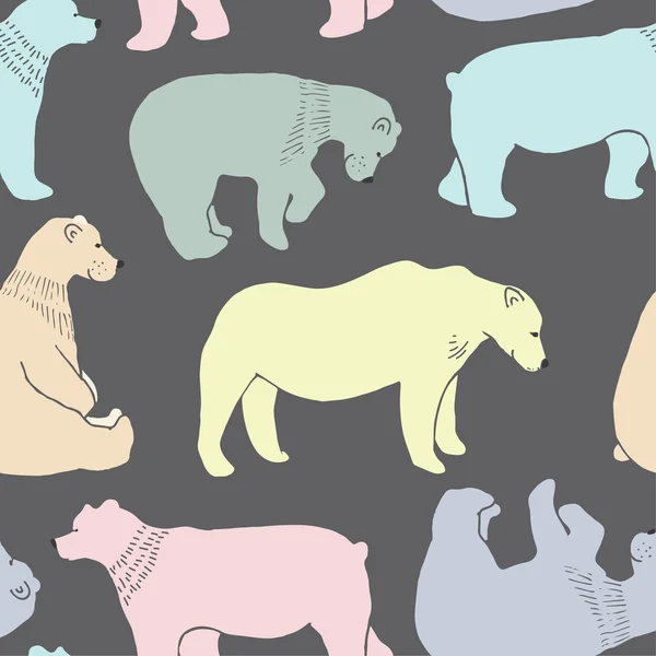 Bears pattern in vector. Stock Vector Image by ©bigbadmutuh.yahoo.com ...
