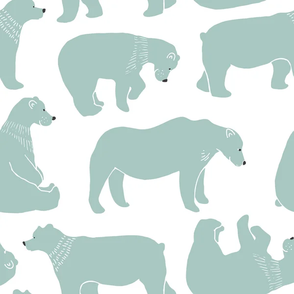 Bears pattern in vector. Stock Vector Image by ©bigbadmutuh.yahoo.com ...