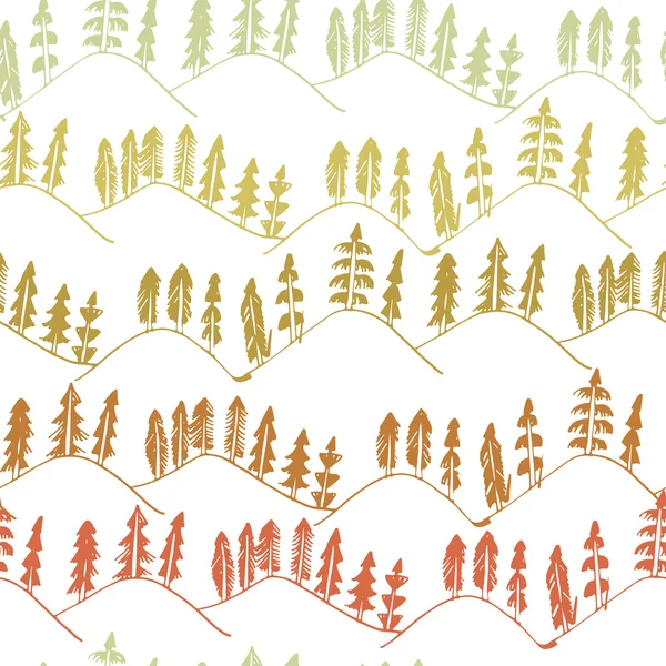 Forest pattern Vector Art Stock Images | Depositphotos