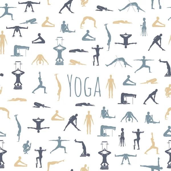 Yoga poses stick figure set Stock Vector Image by ©mooo #116266446