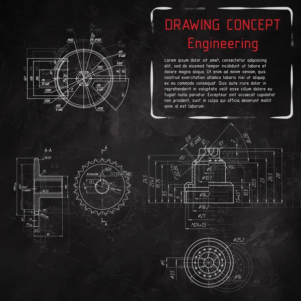 Engineering drawings Vector Art Stock Images | Depositphotos