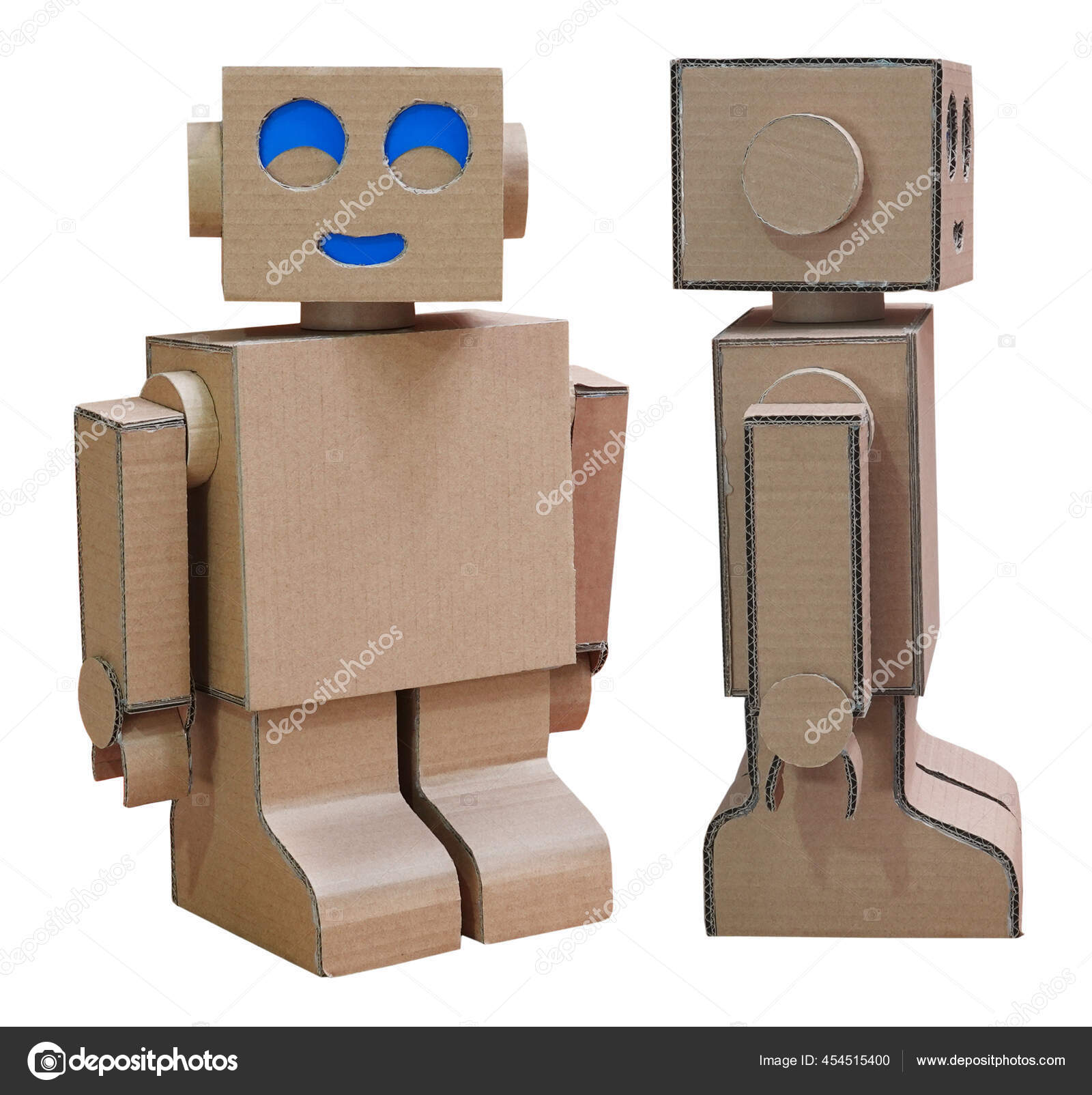 Cardboard Homemade Robots Projects