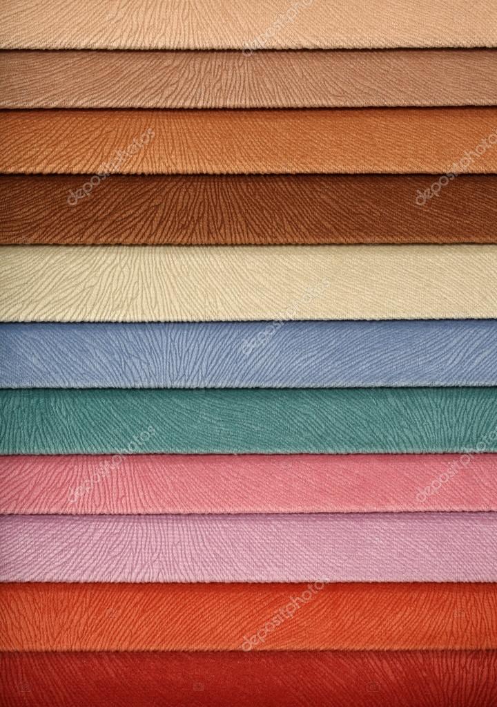 Tapicería materiales textiles variedad tonos de colores 2022