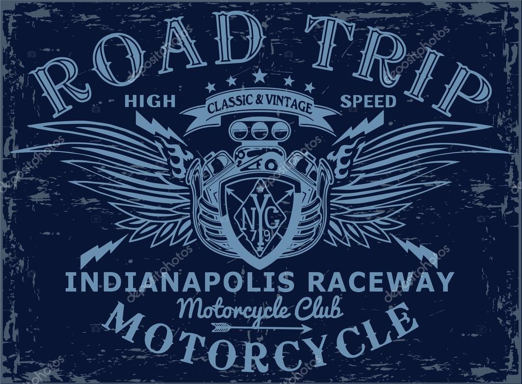 Road trip typography Stock Vector Image by ©VECTURE #100952624