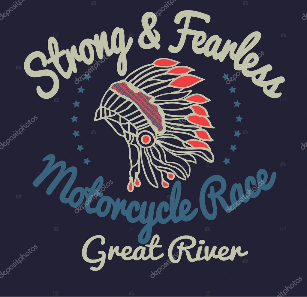 Indian racer illustration Stock Vector by ©VECTURE 112004994