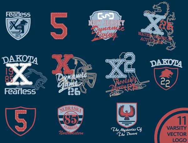 emblemas de la universidad Varsity 2024