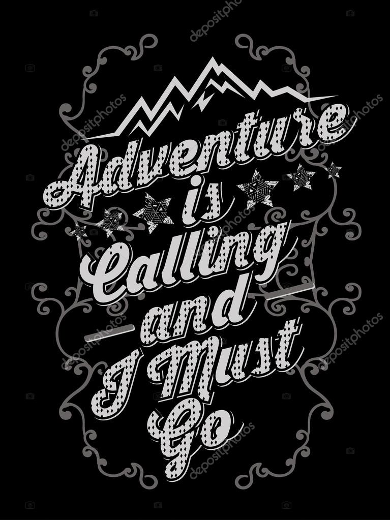 Adventure motivation concept Stock Vector by ©VECTURE 97361084