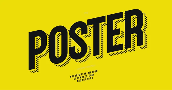 Vector fest font slanted bold style Stock Vector by ©VI6277 422942696