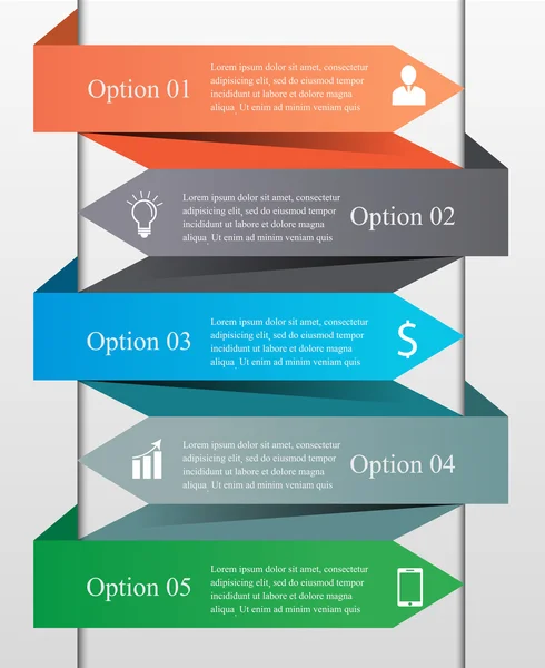 Infographics arrow template Stock Vector by ©Petersenurecoff.gmail.com ...