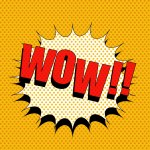 Wow comic wording Stock Vector Image by ©Petersenurecoff.gmail.com ...