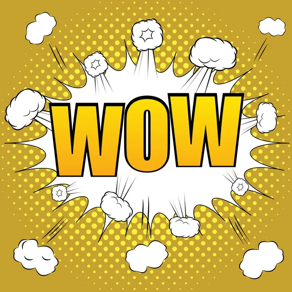 Wow comic wording Stock Vector Image by ©Petersenurecoff.gmail.com ...