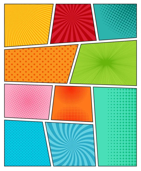 Comic book border Vector Art Stock Images | Depositphotos