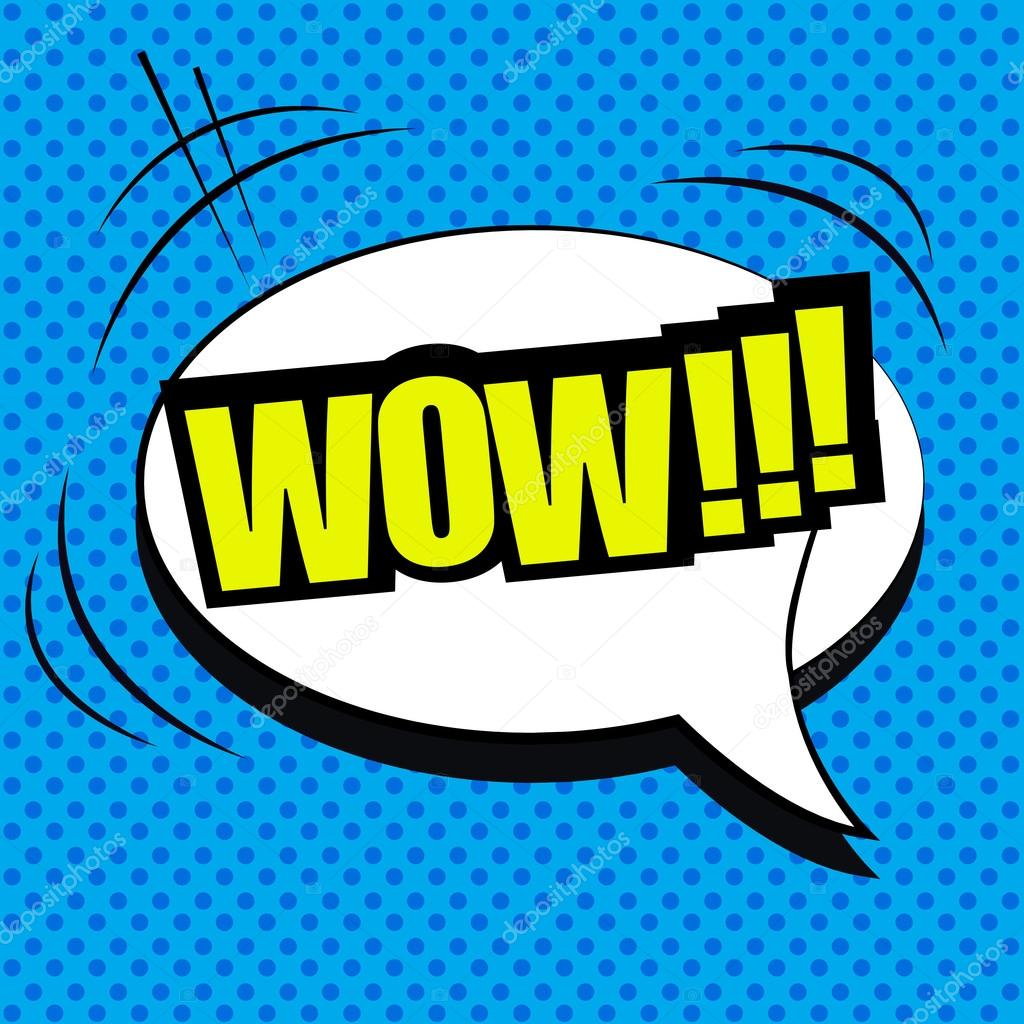 Wow comic wording Stock Vector Image by ©Petersenurecoff.gmail.com ...