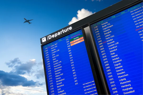 Airport flight timetable Stock Photos, Royalty Free Airport flight ...