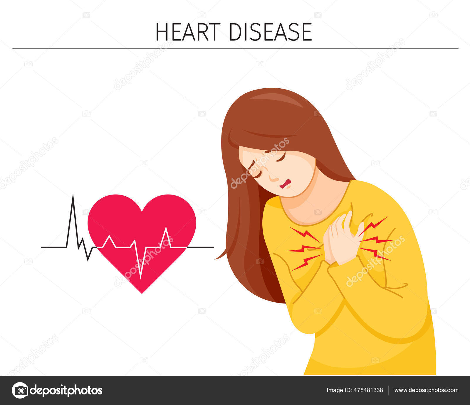 Heart Disease Cartoon