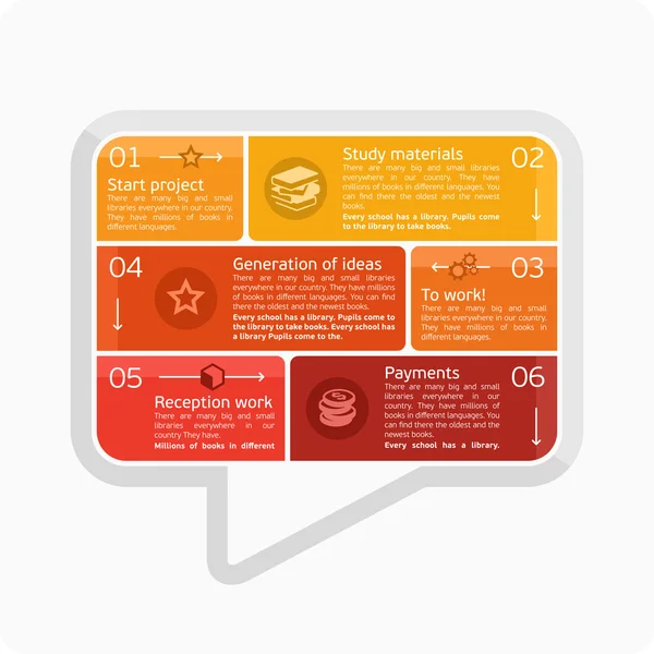 Six steps Vector Art Stock Images | Depositphotos