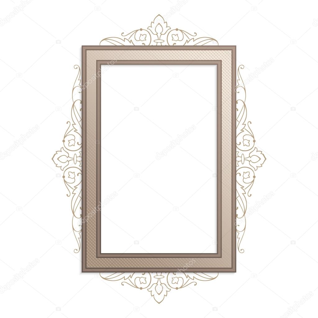 Vertical vintage frame. Stock Vector Image by ©art-sonik #101261164