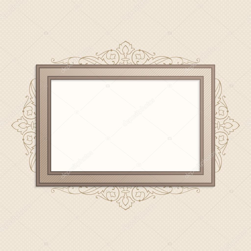 Horizontal vintage frame. Stock Vector Image by ©art-sonik #101264966