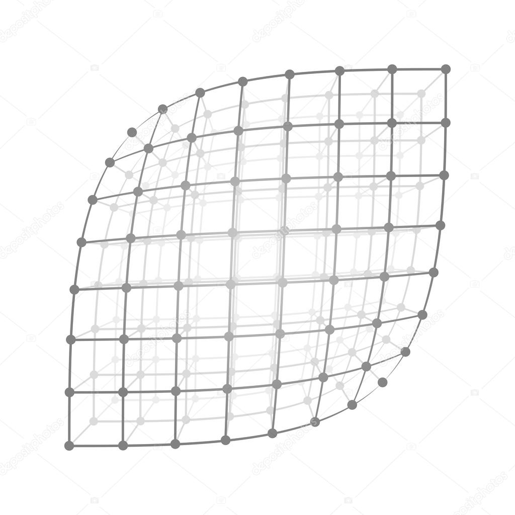Wireframe mesh sheet Stock Vector Image by ©art-sonik #116316422