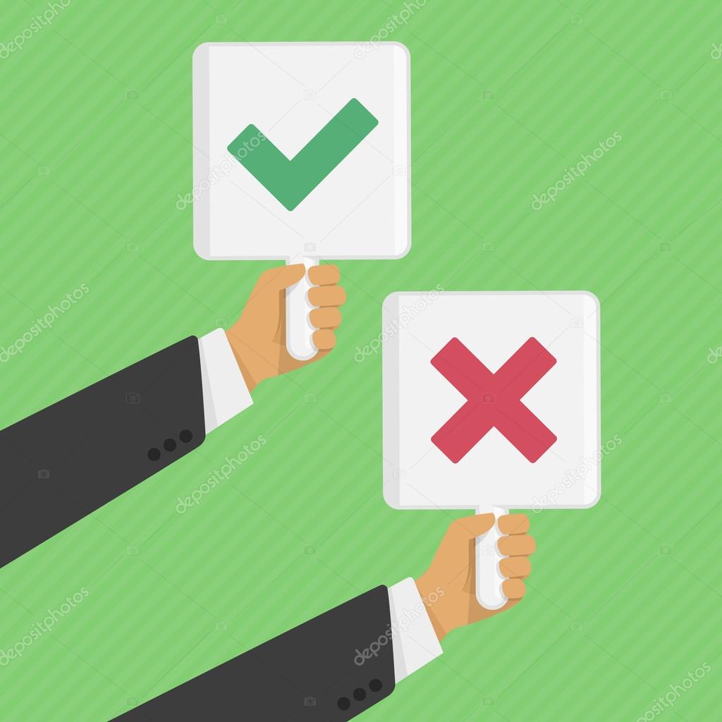 Cartazes prós e contras imagem vetorial de © art-sonik #116325252