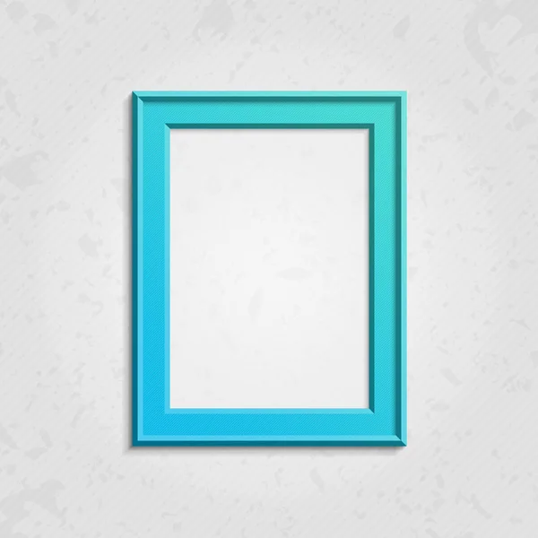 Realistische vector frame blauw Vector Art Stock Images | Depositphotos
