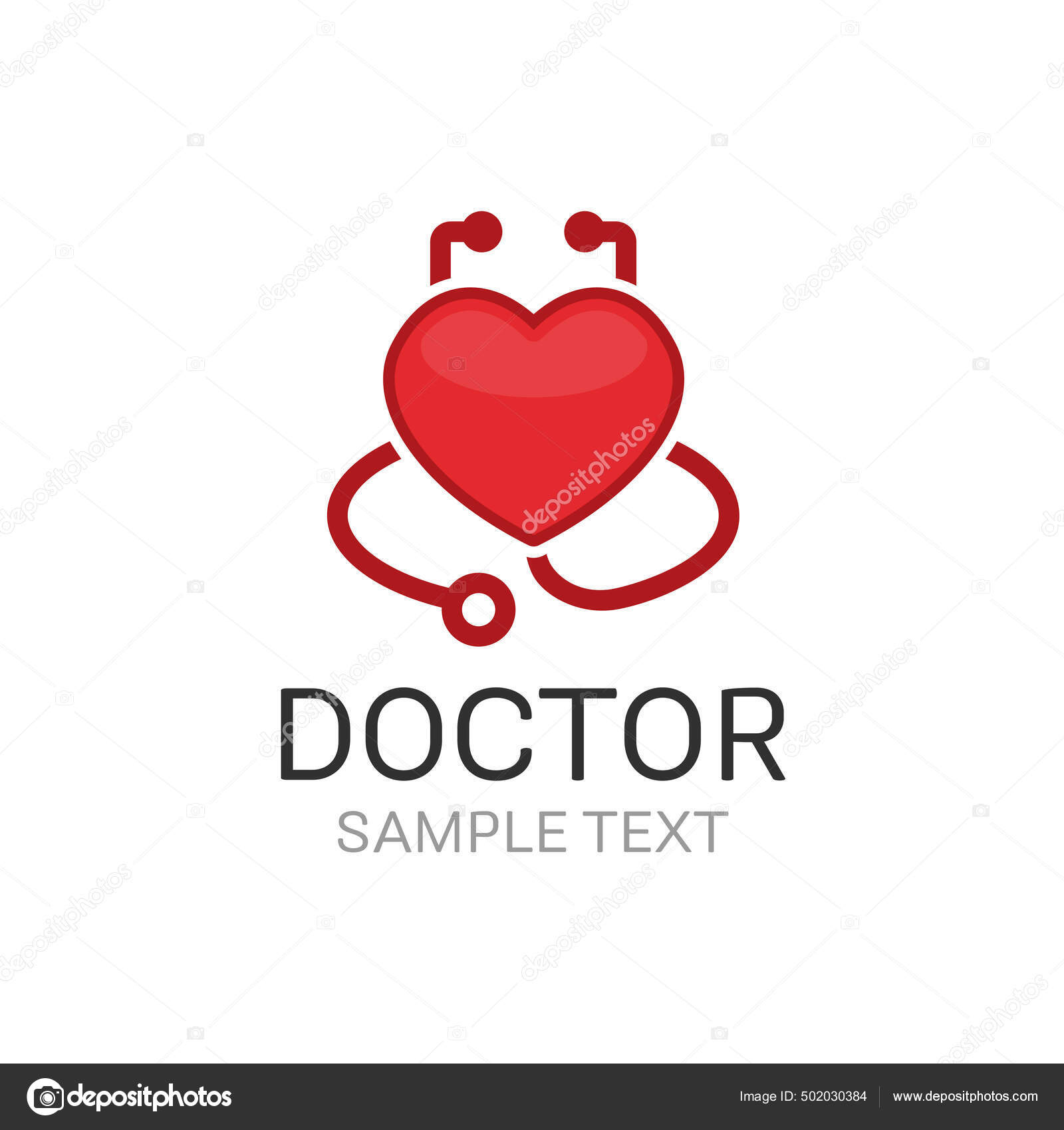 Vector doctor logo. Vector de stock #502030384 de ©art-sonik