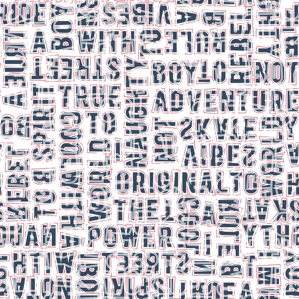 Vector seamless graphical straight alphabet letters pattern Stock ...